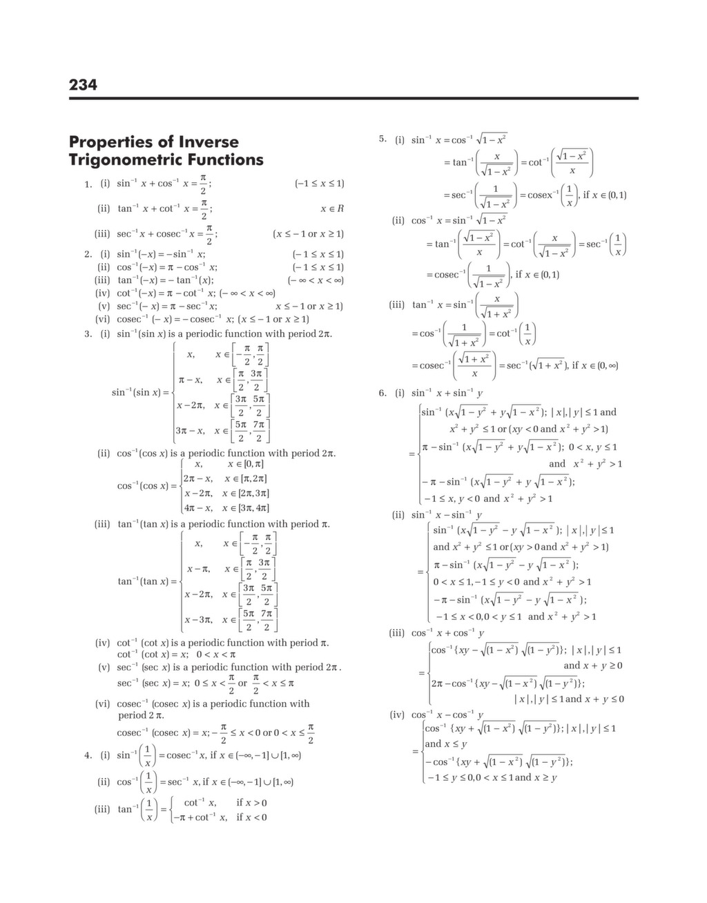 Inverse Trigonometric Function - SIR Odia Inverse Trigonometric Function - SIR Odia